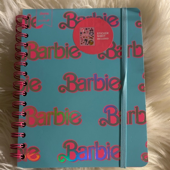 Barbie | Other | Barbie X Yoobi Blue Spiral Journal | Poshmark